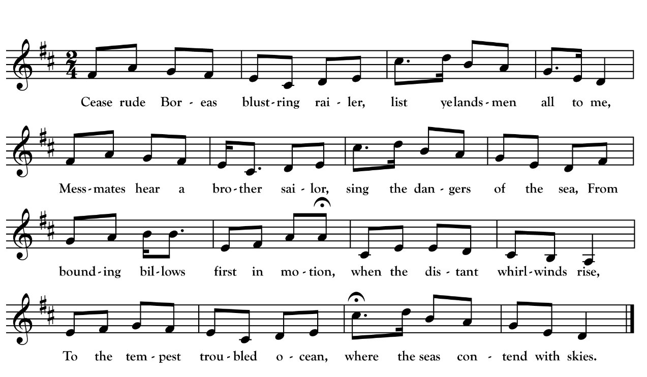 The Storm at Sea - evergreentrad